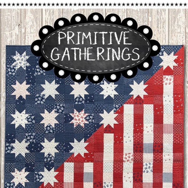 Our Flag Stands for Freedom Quilt Kit - Etsy