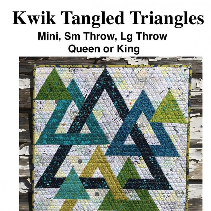 Triangle Quilt - Etsy