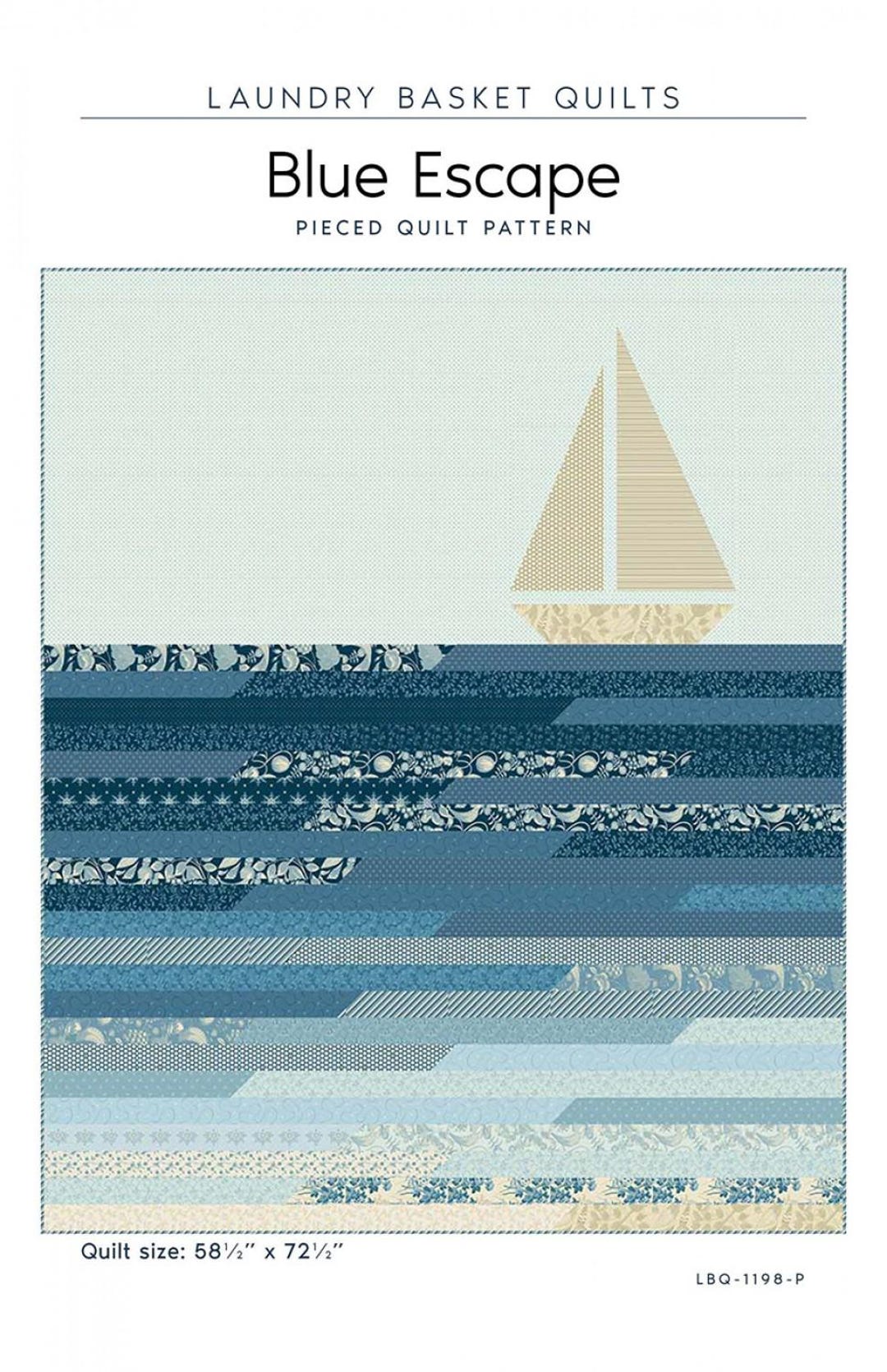 Blue Escape Quilt Pattern From Laundry Basket Quilts by Sitar, Edyta 58 ...