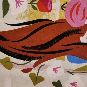 Little Brier Rose Panel Pink From Riley Blank Designs - Etsy