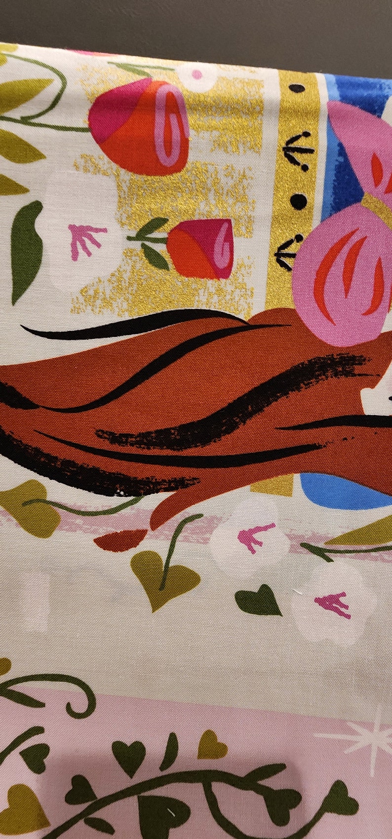 Little Brier Rose Panel Pink From Riley Blank Designs - Etsy