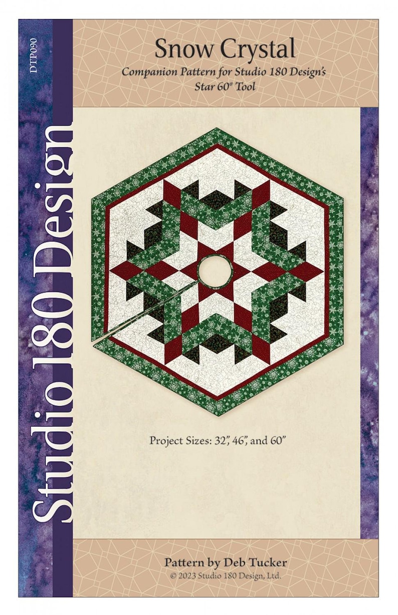 Snow Crystal by Deb Tucker From Studio 180 Design - Etsy