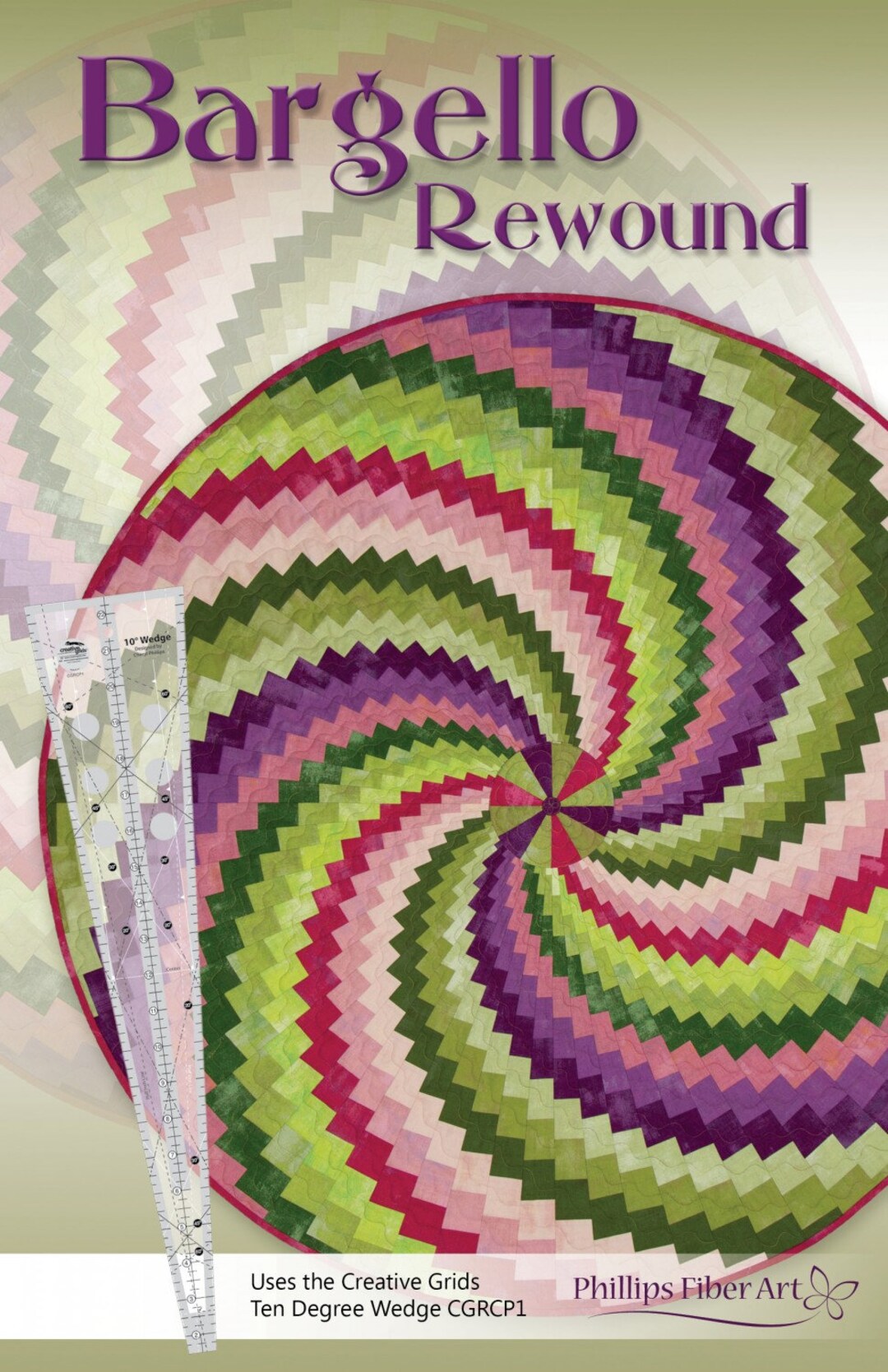 Bargello Rewound Quilt Pattern by Phillips Fiber Art Includes Mini 30 ...