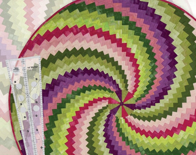 Bargello Rewound Quilt Pattern by Phillips Fiber Art Includes Mini 30 ...