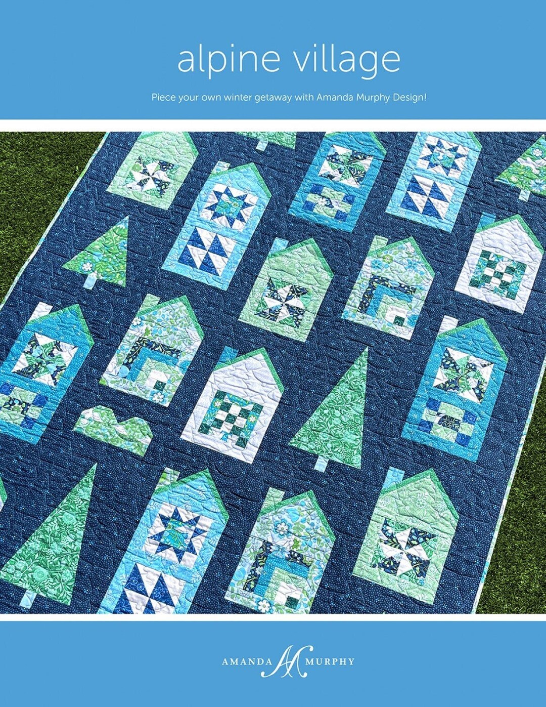 Alpine Village Quilt Pattern - Etsy