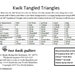 Kwik Tangled Triangle Quilt Pattern From Karie Jewell and Terry Chapman ...