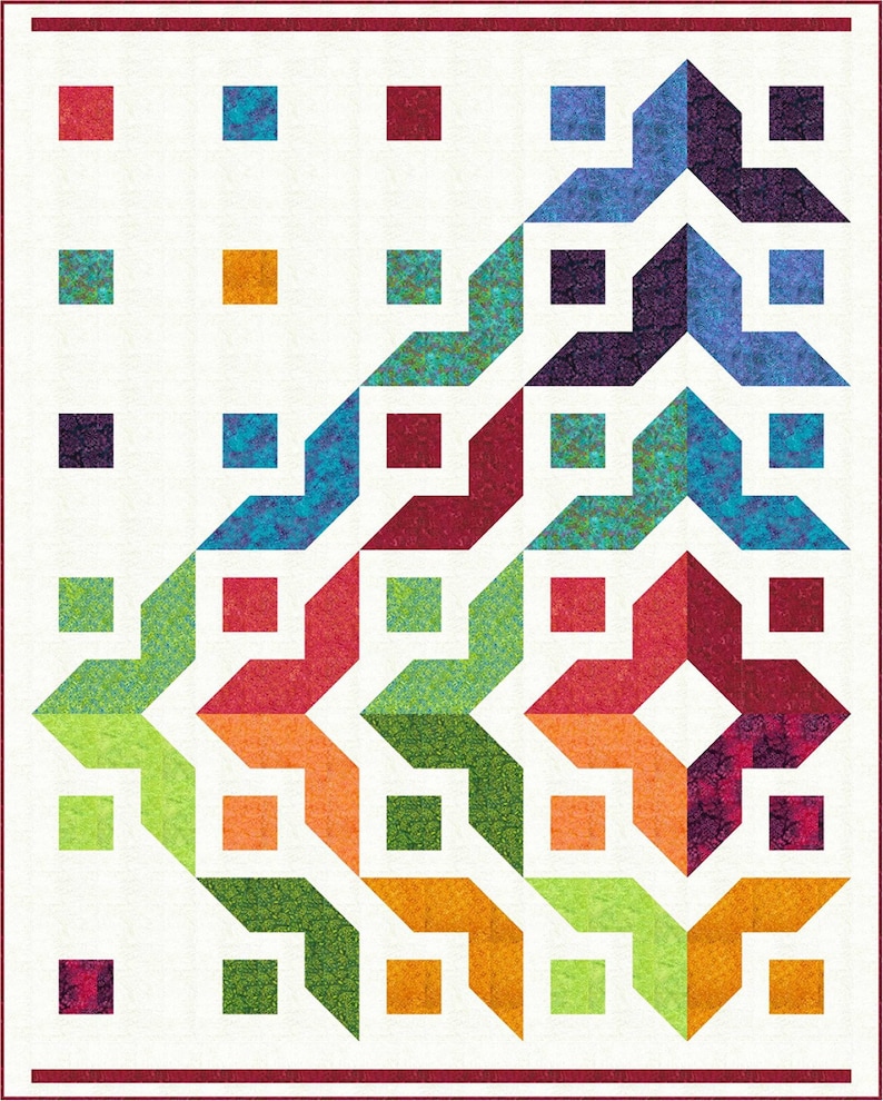 Trailside Quilt Pattern From Marlous Designs - Etsy