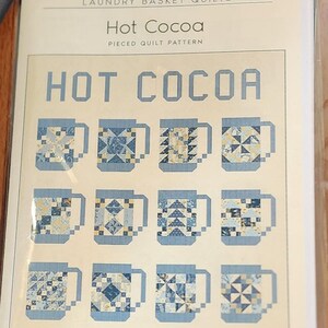Hot Cocoa Quilt Pattern From Laundry Basket Quilts by Sitar, Edyta - Etsy