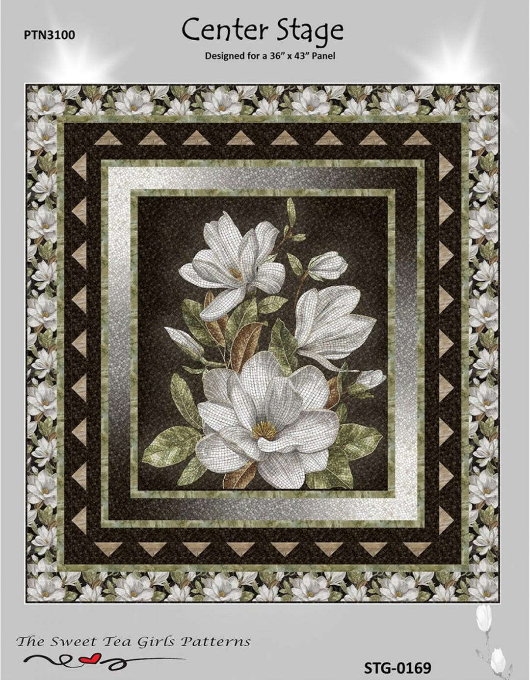 Center Stage Panel Quilt Pattern From Sweet Tea Girls Patterns by ...