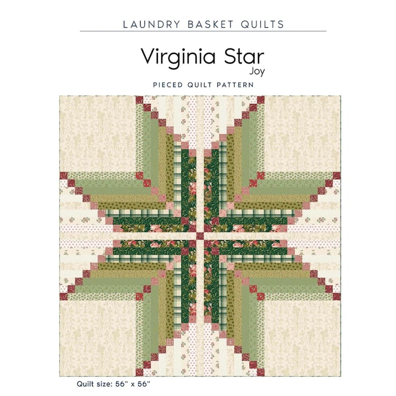 Virginia Star Quilt Pattern - Etsy
