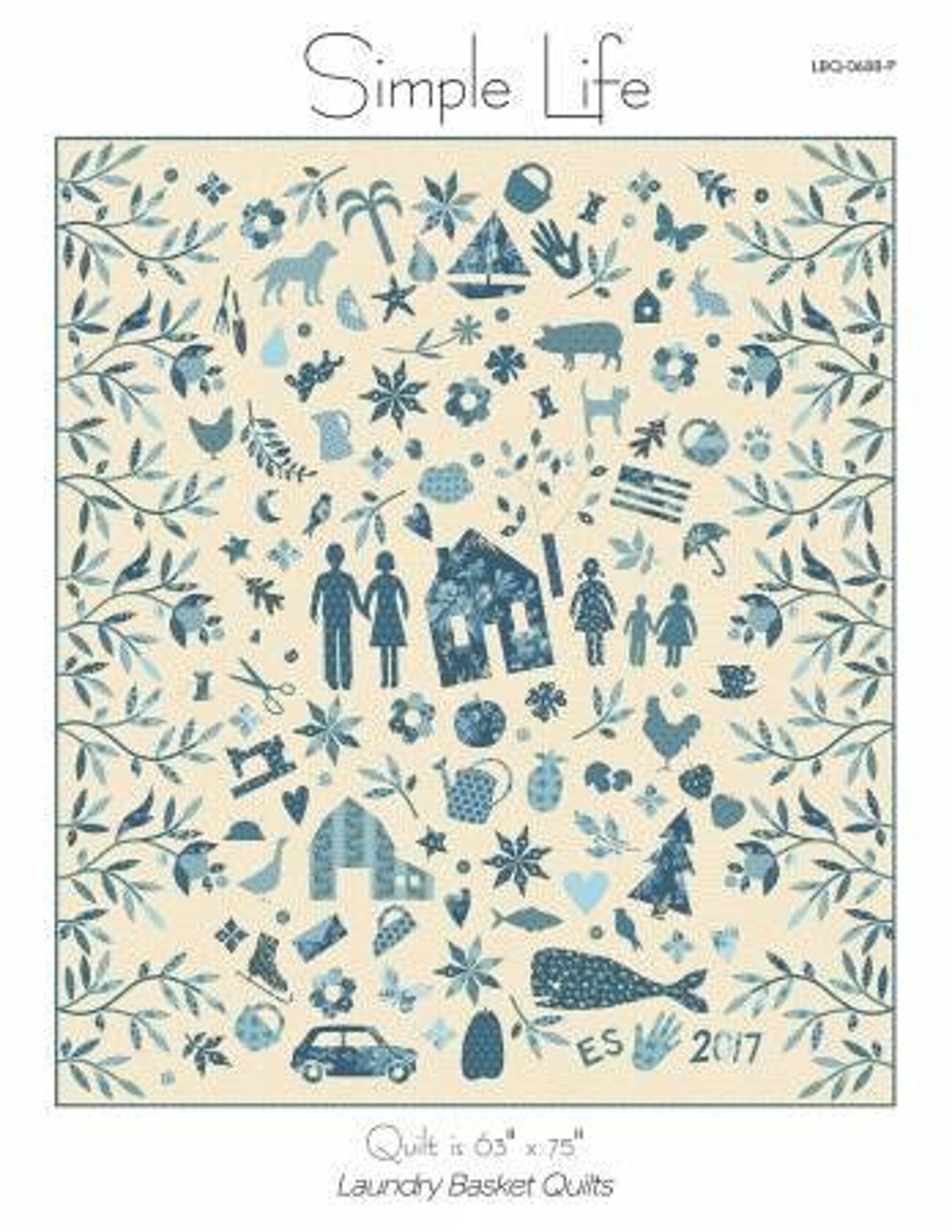 Simple Life Quilt Pattern From Laundry Basket Quilts by Sitar, Edyta - Etsy