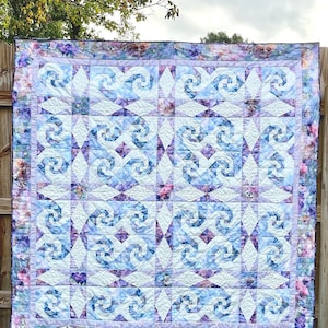 Tranquility Quilt Pattern From Quilted Garden Designs by Belling ...