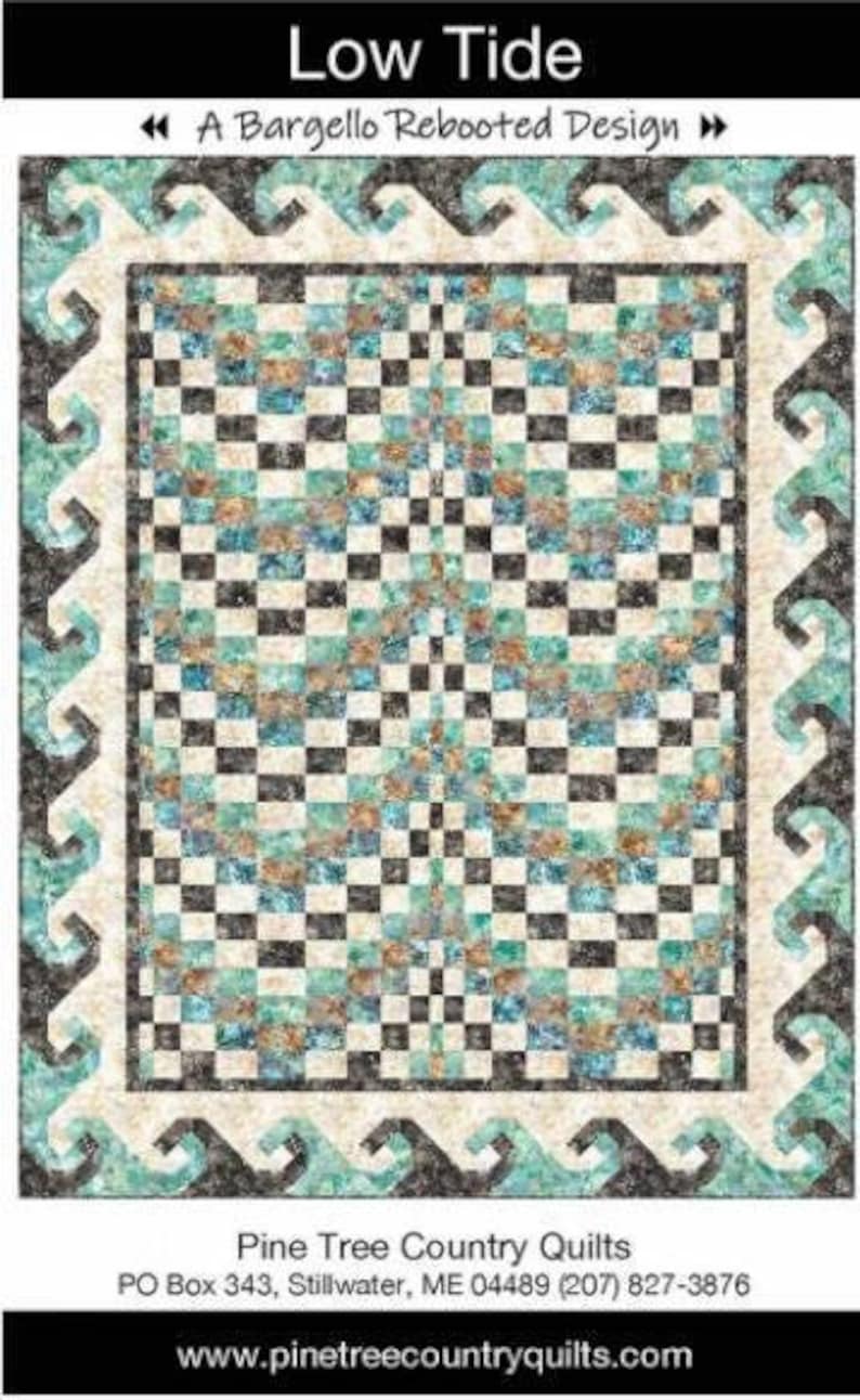 Low Tide Quilt Pattern From Pine Tree Country Quilts - Etsy