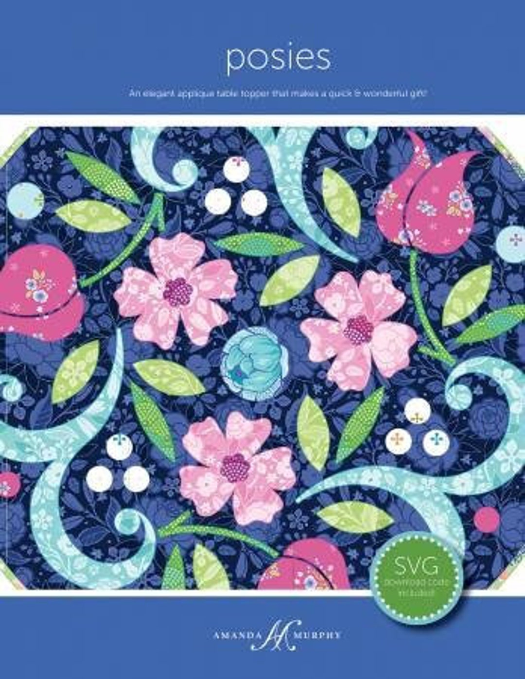 Posies Table Topper Pattern - Etsy