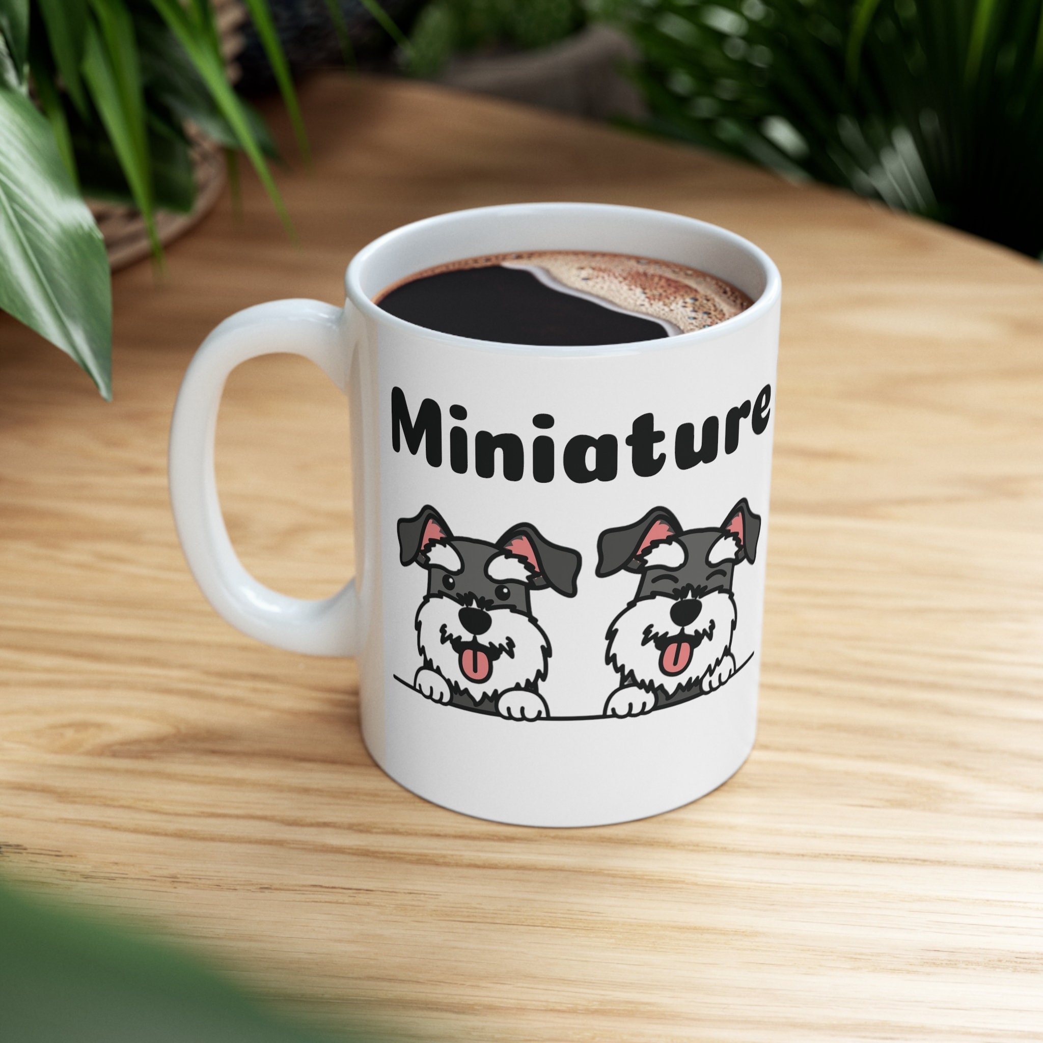 Miniature Schnauzer Cute Ceramic Mug 11oz - Etsy