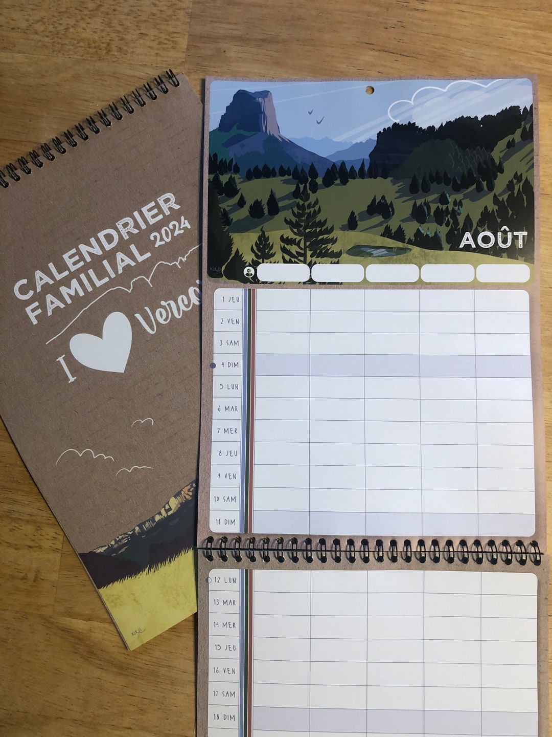 Customizable 2024 Collective Life Calendar - Etsy