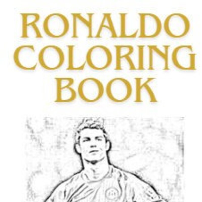 Ronaldo Colouring - Etsy UK