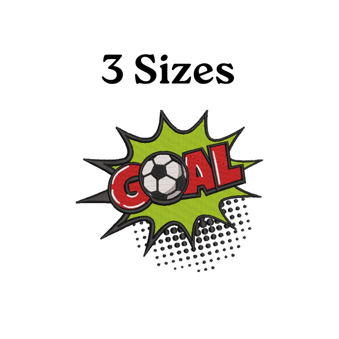 Boy Sports Machine Embroidery Design, Goal Machine Embroidery, Sports ...