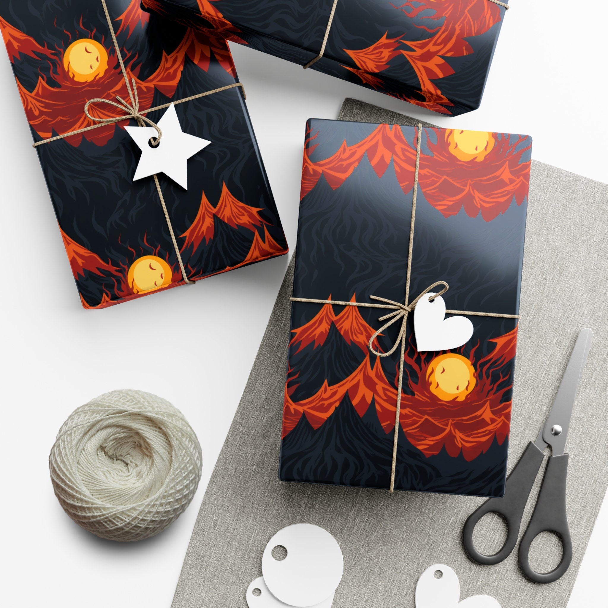 Lord of the Rings-themed Wrapping Paper Style 3 - Etsy
