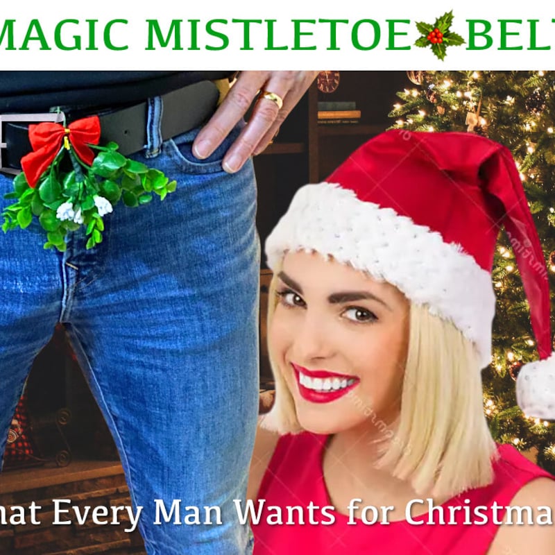 Mistletoe Belt Buckle - Etsy