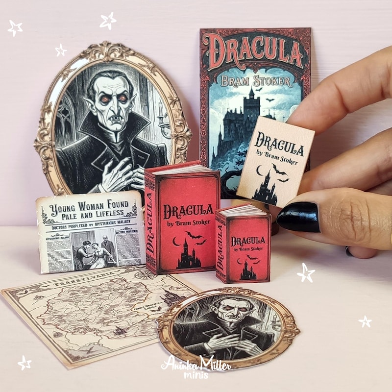 Dracula Book Accessories - Etsy