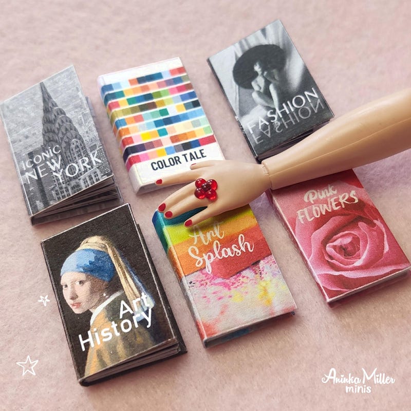 Miniature Books - Etsy