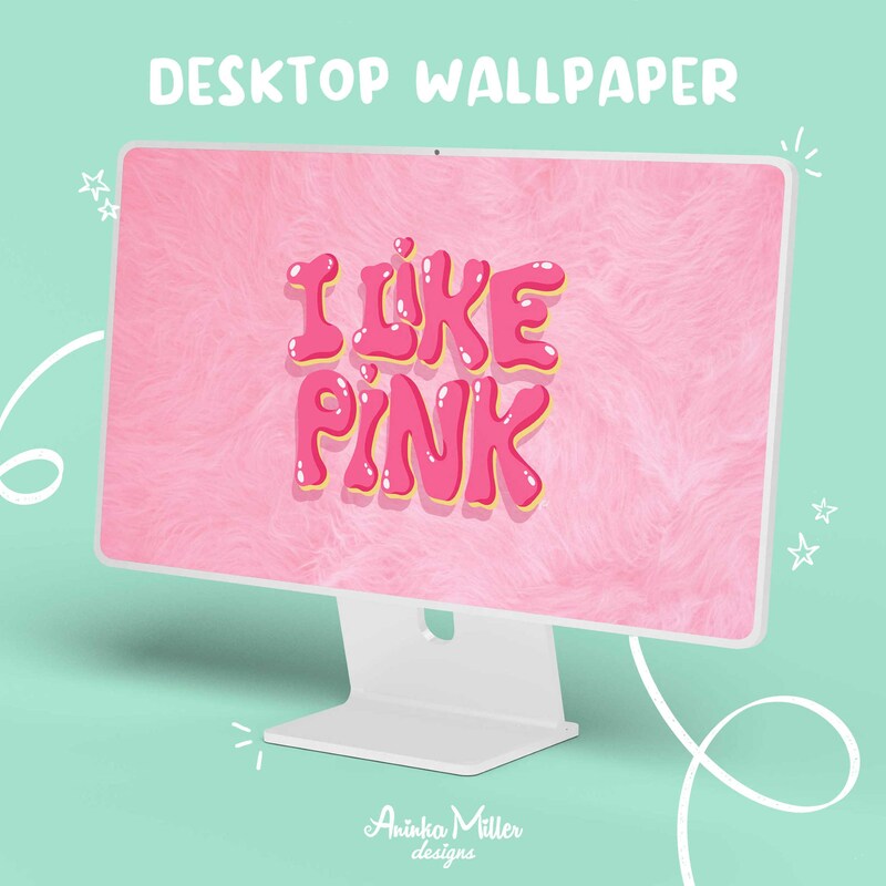 Preppy Pink Wallpaper - Etsy