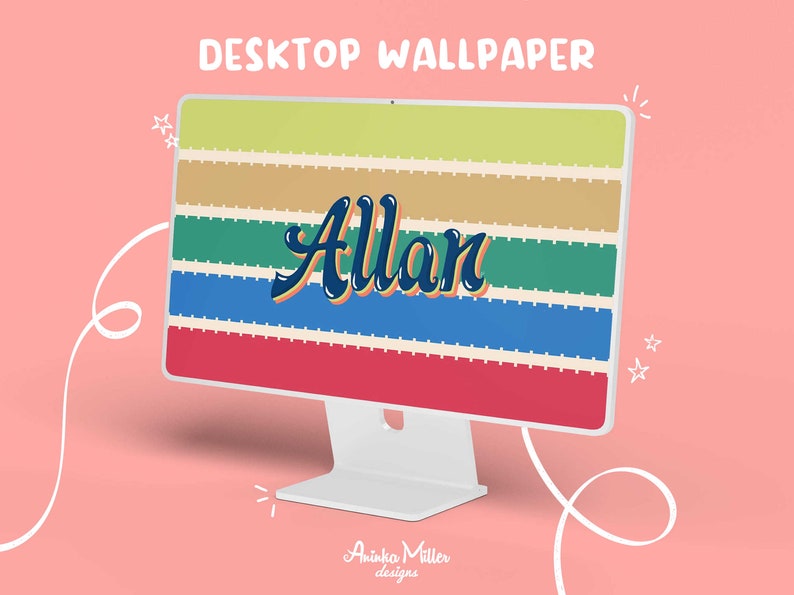 Allan Doll Shirt 4k MAC and PC Wallpaper 60s Toys PC Desktop - Etsy
