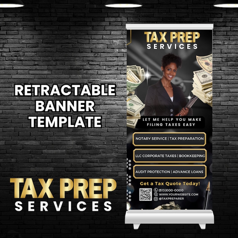 Retractable Banner - Etsy