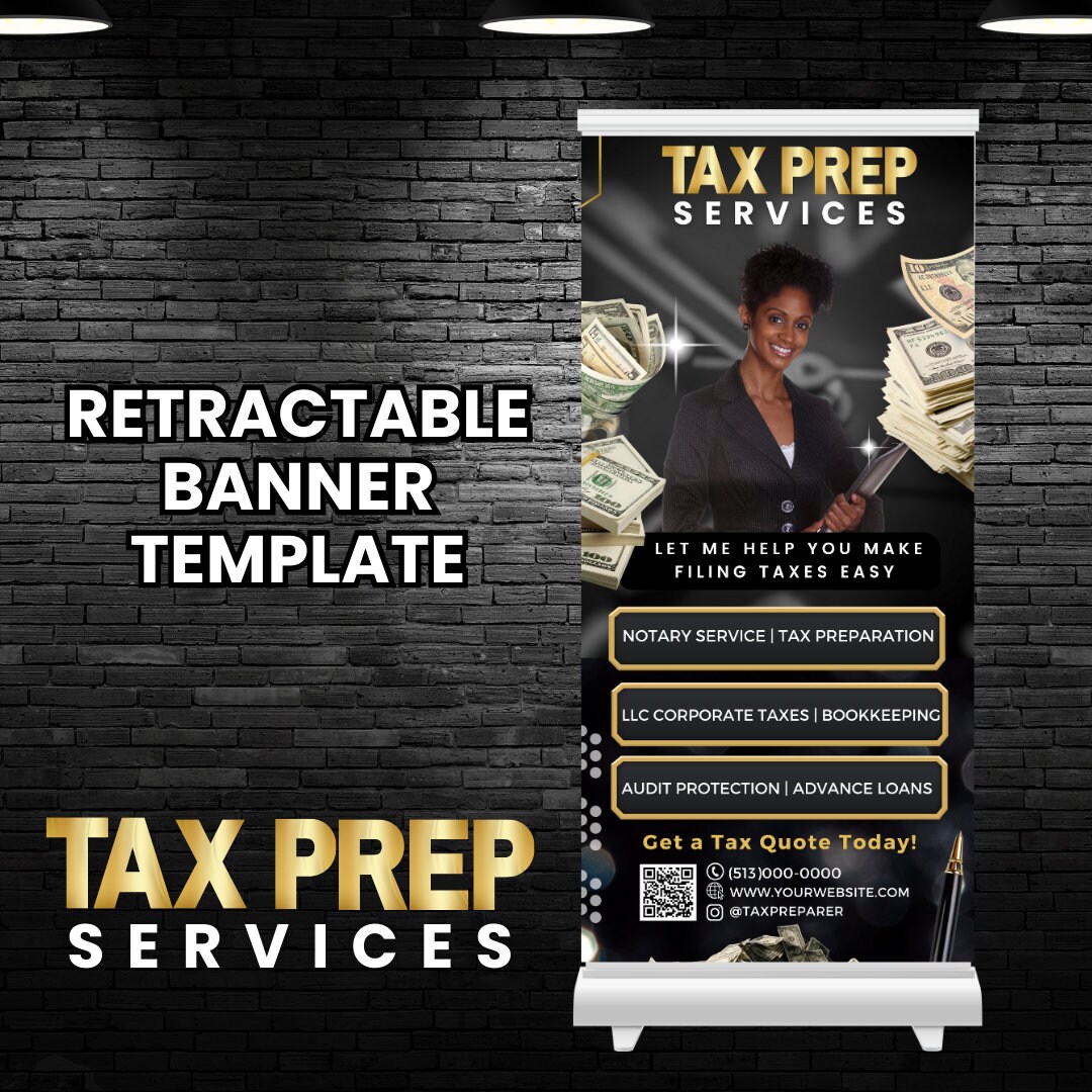 Retractable Banner - Etsy