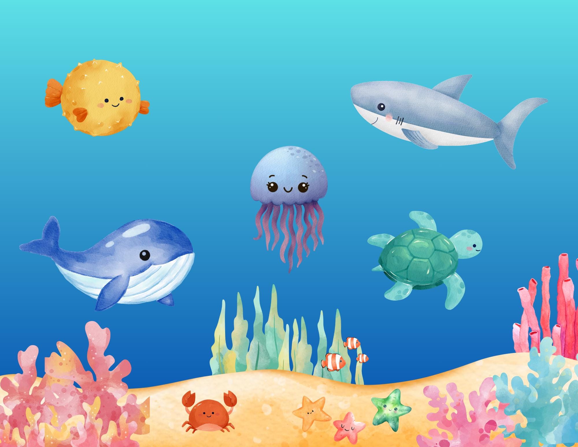 Under the Sea Token Board - Etsy