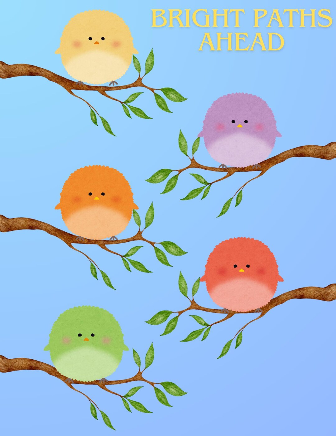 Cute Birds Token Board - Etsy