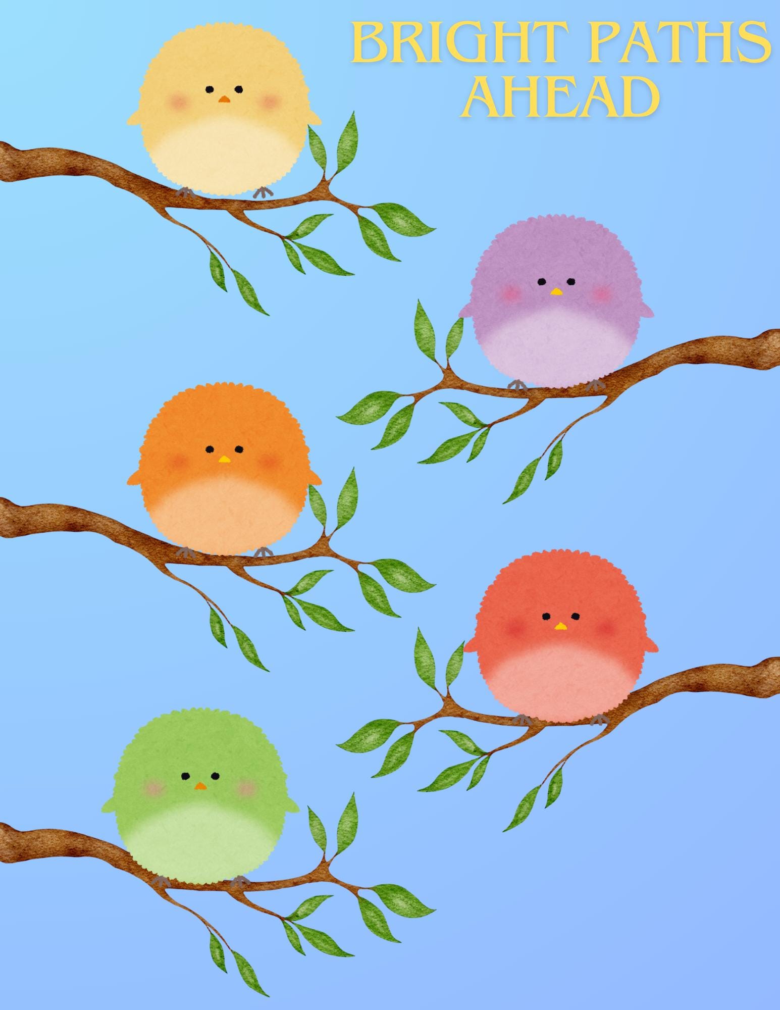 Cute Birds Token Board - Etsy