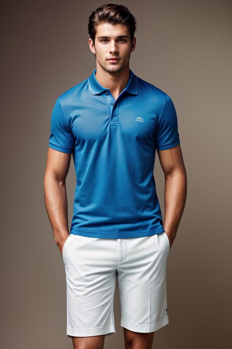 Standart Fit Men's Polo Shirt Sewing Pattern, PDF Men's Sewing Pattern ...