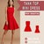 V-neck Sewing Dress Pattern, Easy Sewing PDF Pattern,us 2-30 Plus Size ...
