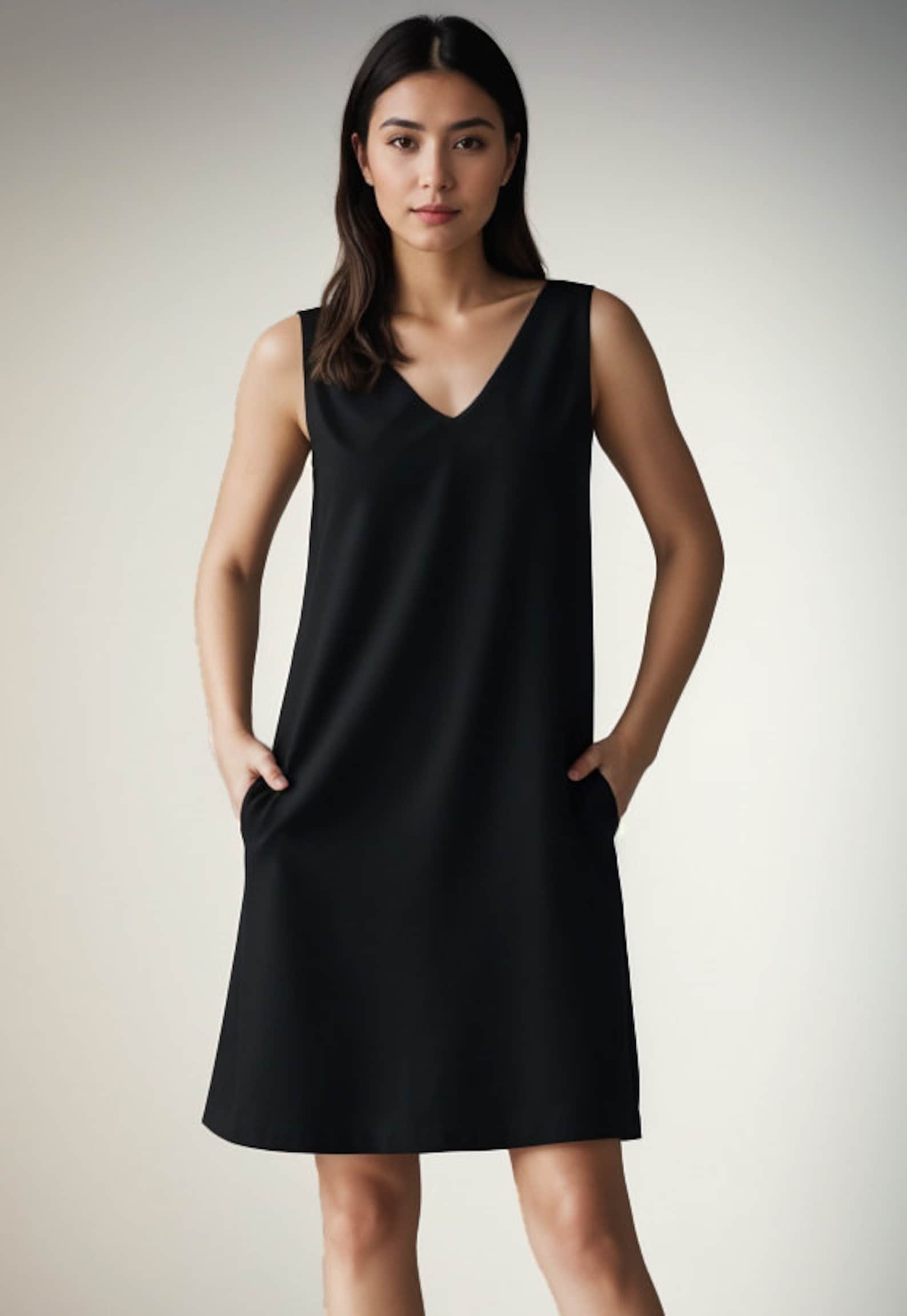 Summer Dress Sewing Pattern, A-line Dress Pattern, Sleeveless Dress ...