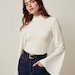 Bell Sleeve Blouse Sewing Pattern: Mandarin Neck (PDF Download) - Etsy