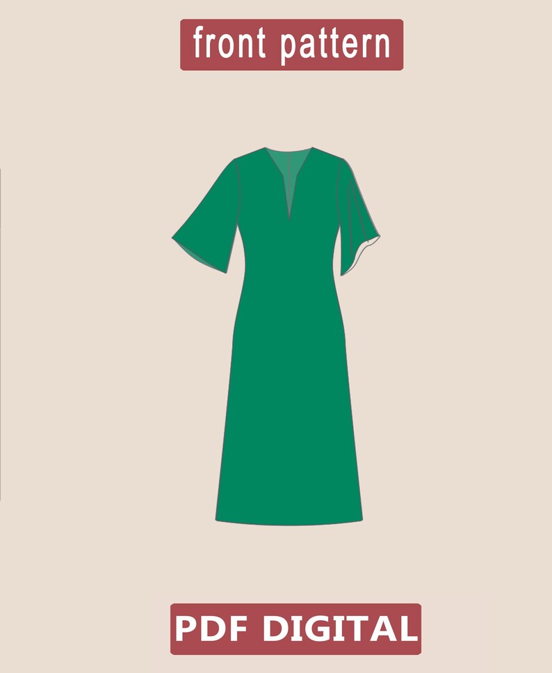 A-line Kurta Indian Dress Sewing Pattern, Anarkali Suits Indian Dress ...