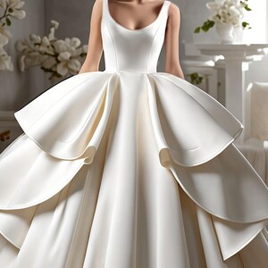Ball Gown Wedding Dress Sewing Pattern: US Sizes 2-30 (PDF Pattern) - Etsy
