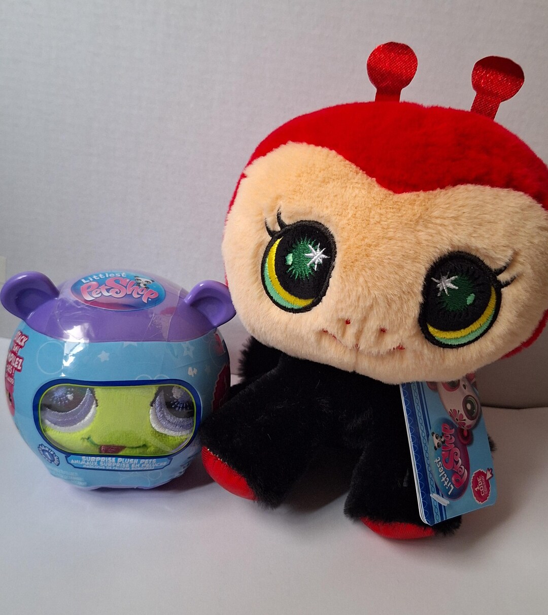 NEW Littlest Pet Shop LPS Gen 7 Ladybug and Turtle Plush - Etsy