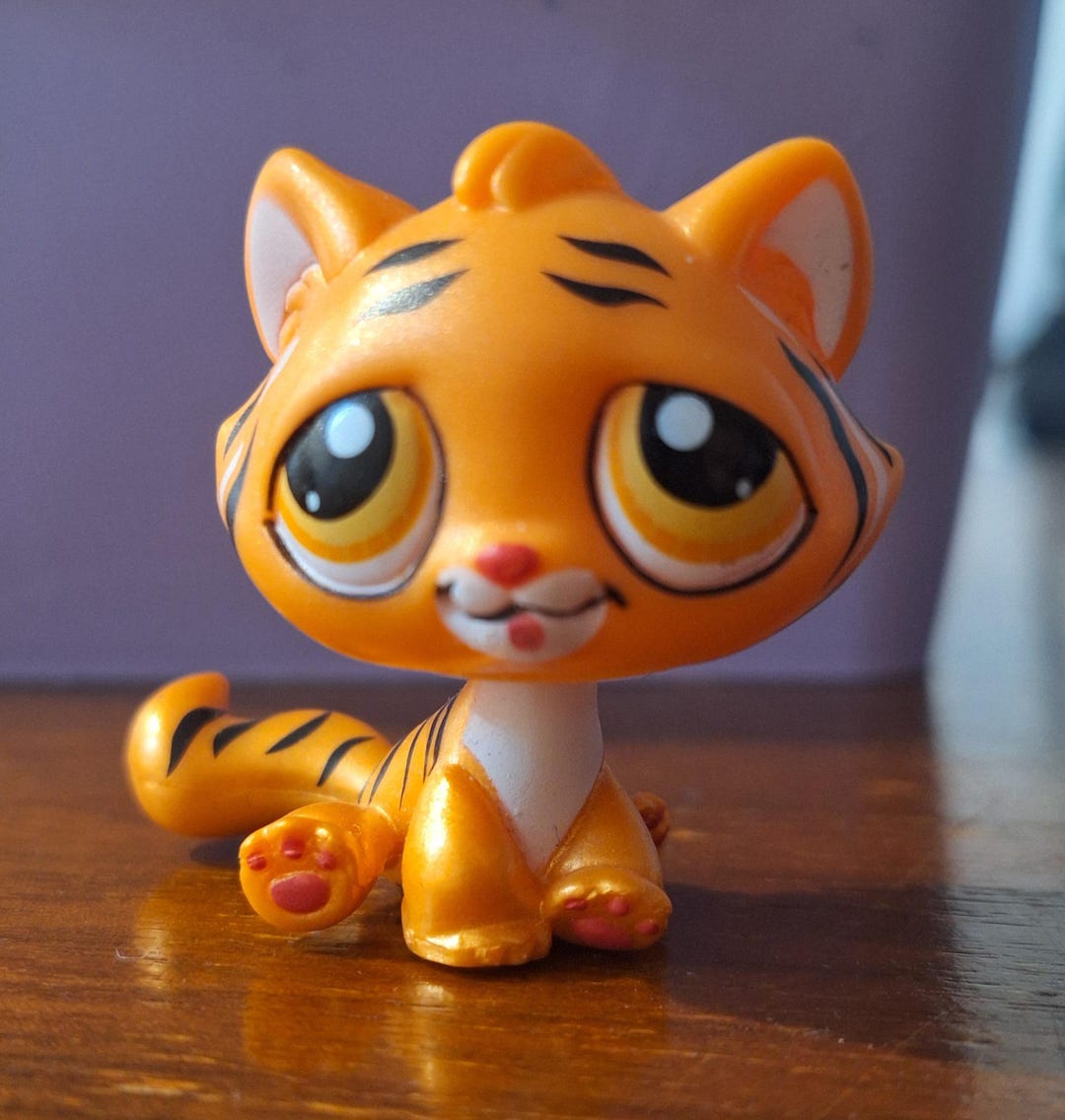 LPS 1487 Littlest Pet Shop Chinese Tiger - Etsy