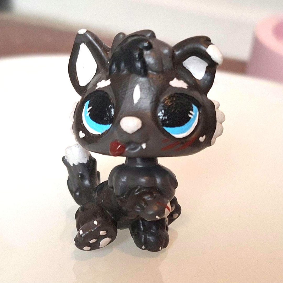 Wolf Husky Puppy LPS Custom Littlest Pet Shop - Etsy