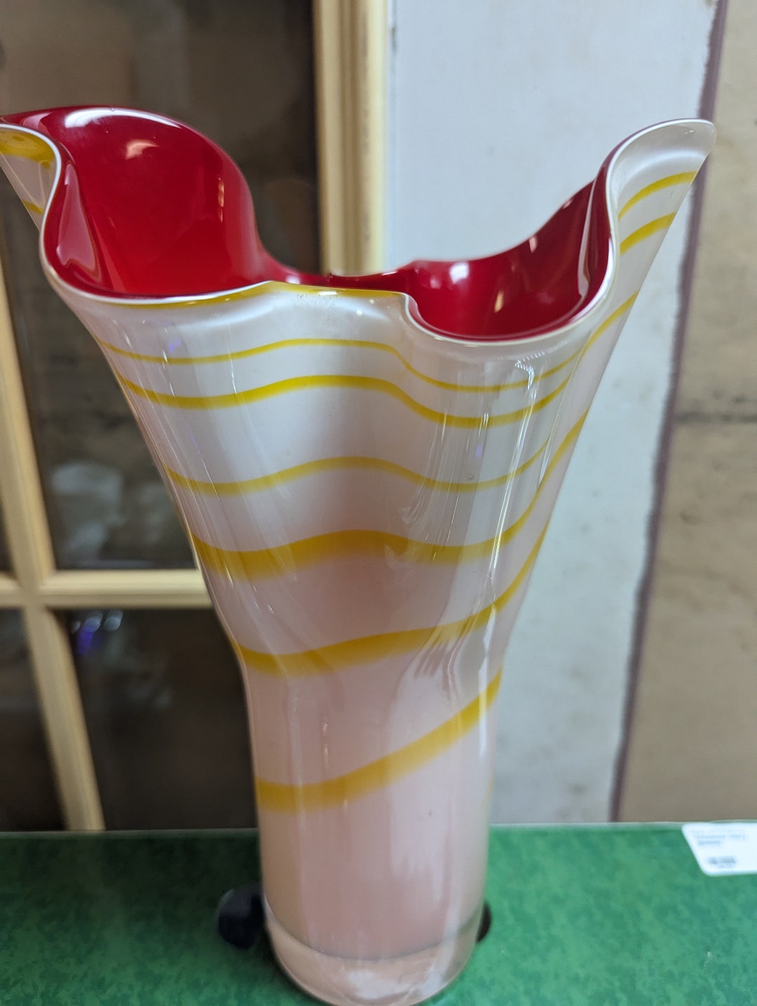 Murano Handkerchief Vase - Etsy