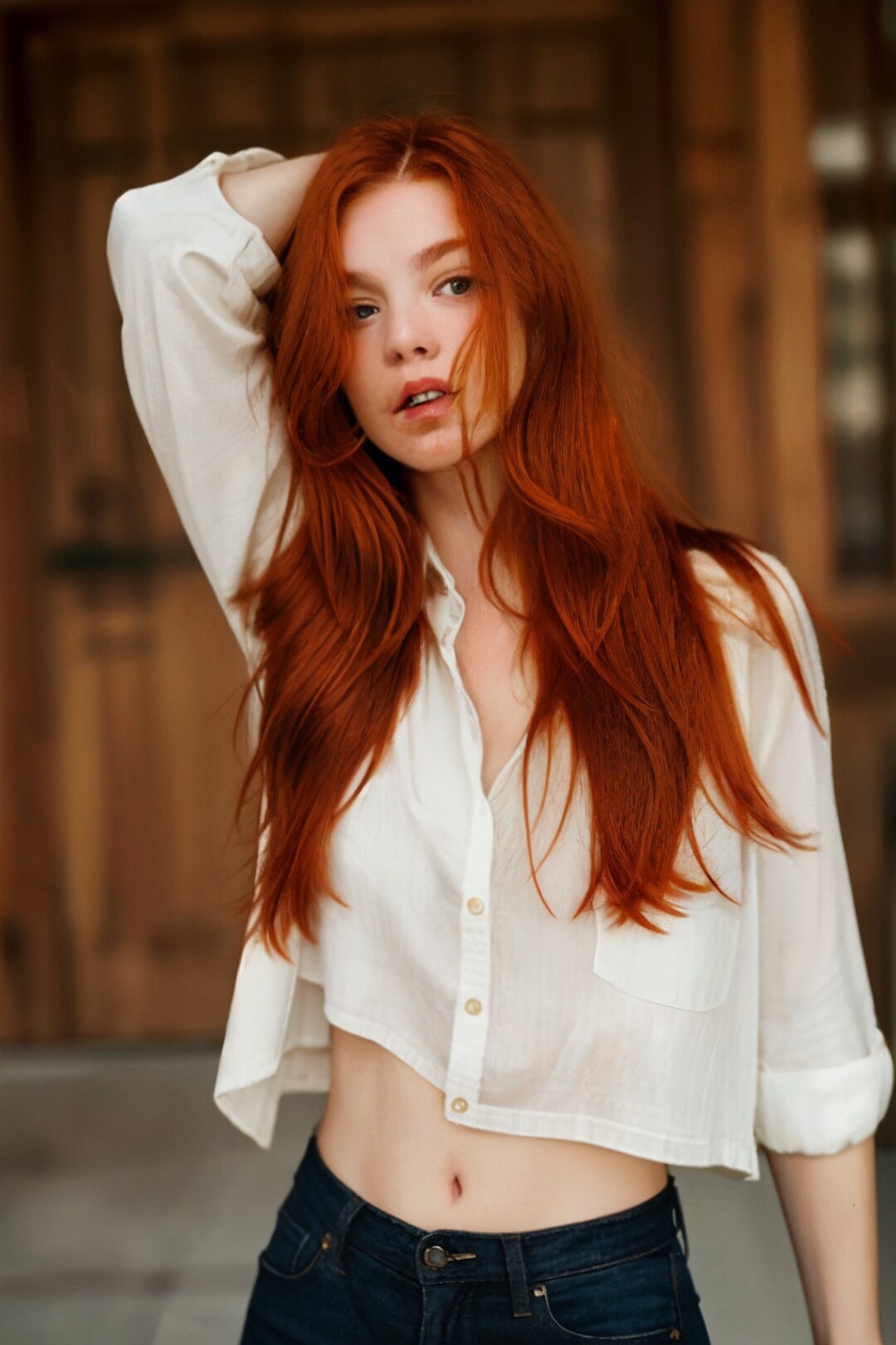 Redhead Girls Nsfw Ai 50 Ai Girl Png Ai Girl 18 Ai Girl Nsfw Boobs Tits Real Girl