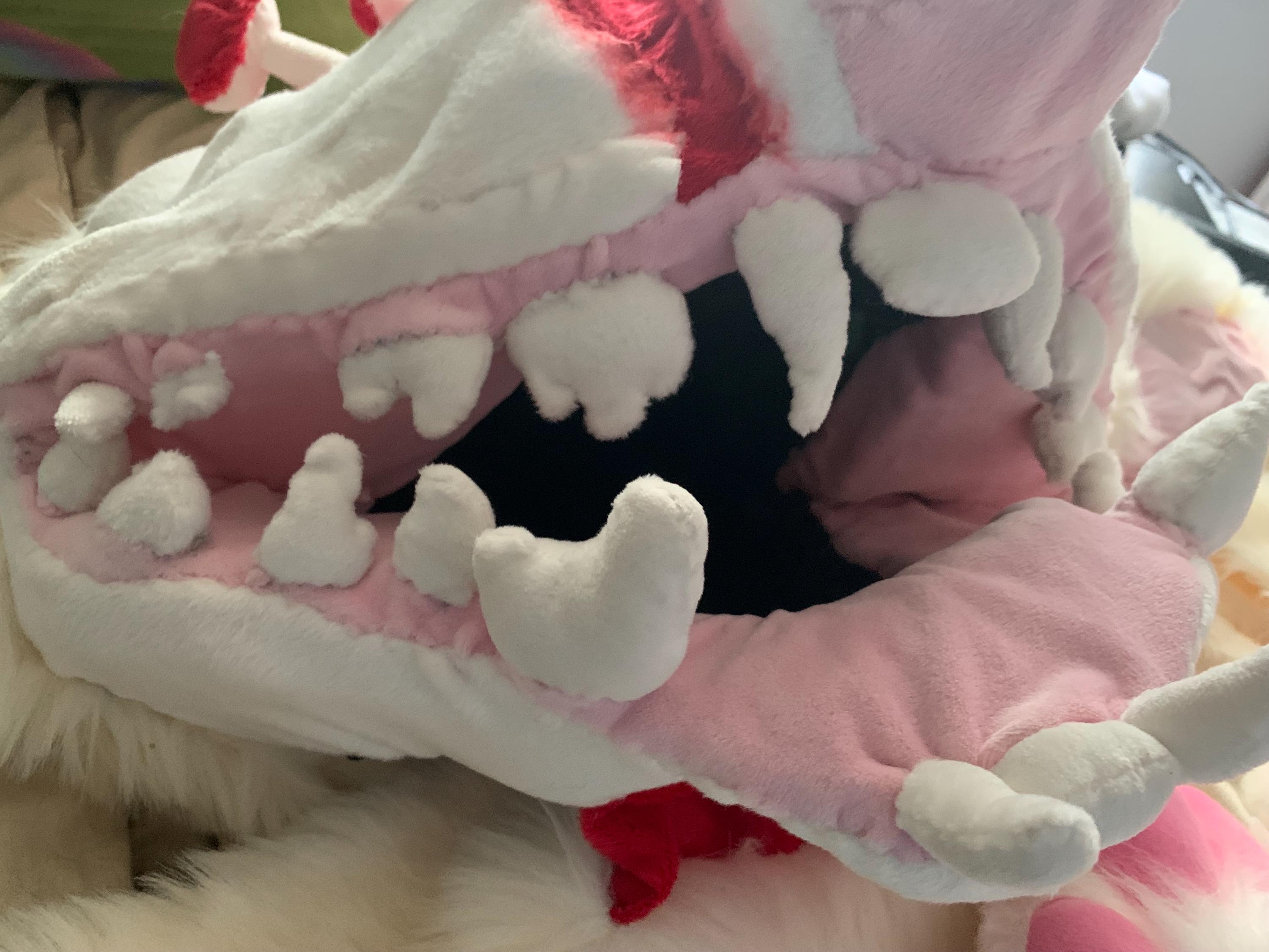 Albino Horror Zombie Bat Fursuit Mini Partial, Includes Head, Paws, and ...
