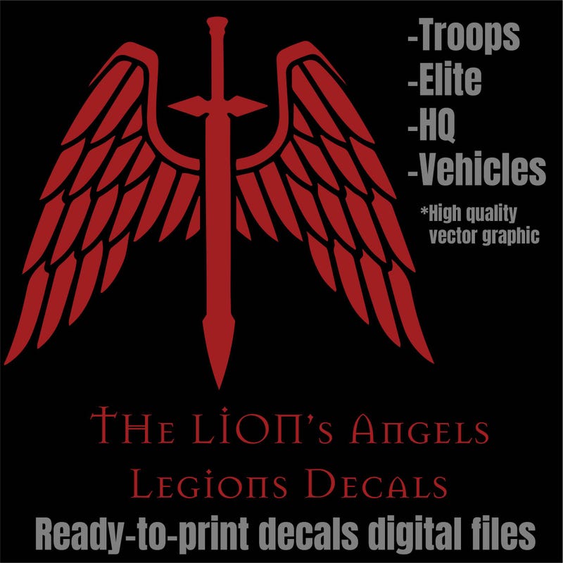 40k Transfer Sheets - Etsy