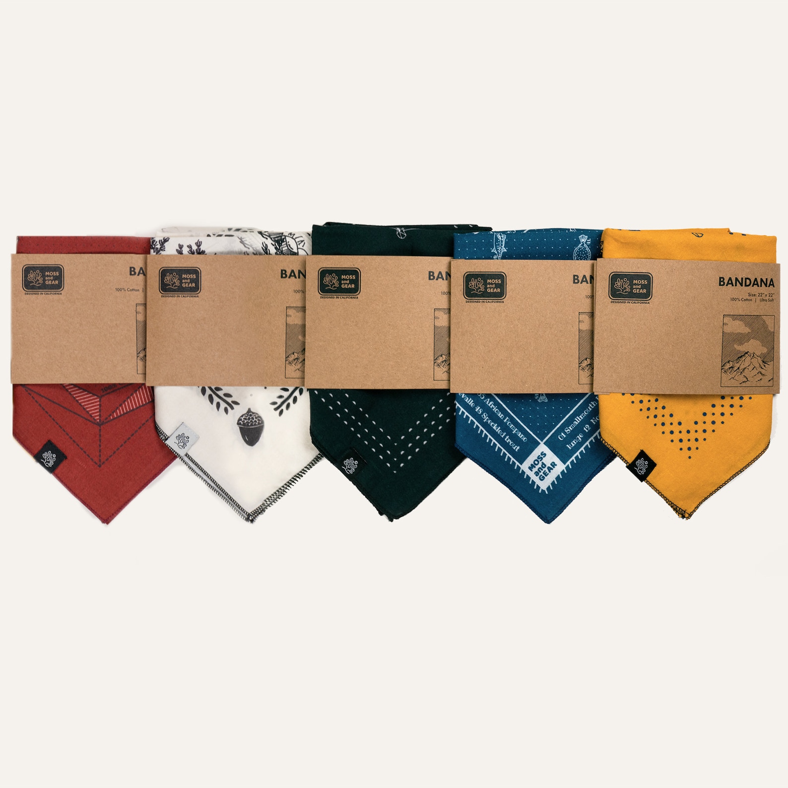 100% Cotton Yellow Bandana, Extra Soft, Headband, the Origami Bird ...