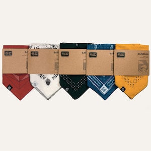 Beige White Western Bandana, Handkerchief, Forest Camping, Neck Scarf ...