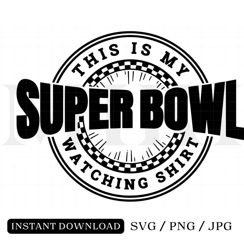 Super Bowl Svg - Etsy