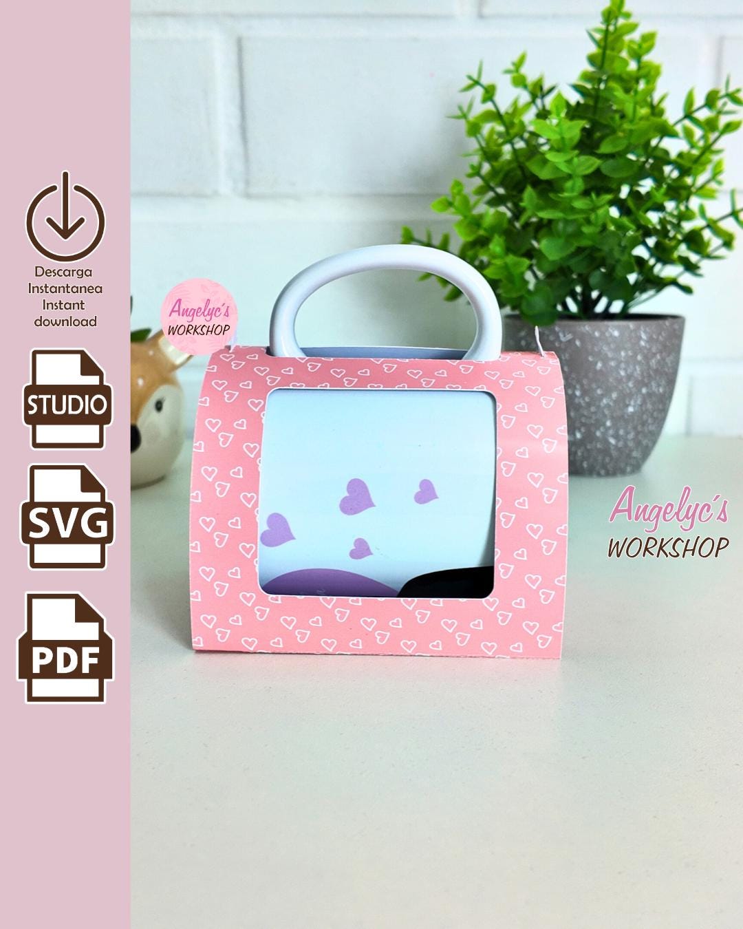 Digital File Box Bag for Cups - Etsy